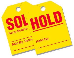 HOLD-SOLD REARVIEW MIRROR TAGS with FREE SHIPPING | eBay