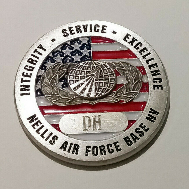 99TH CONTRACTING SQUADRON NELLIS AFB CHALLENGE COIN MJB | eBay