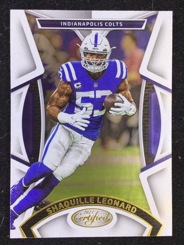 2023 PANINI CERTIFIED- BASE- SHAQUILLE LEONARD #55 COLTS | eBay