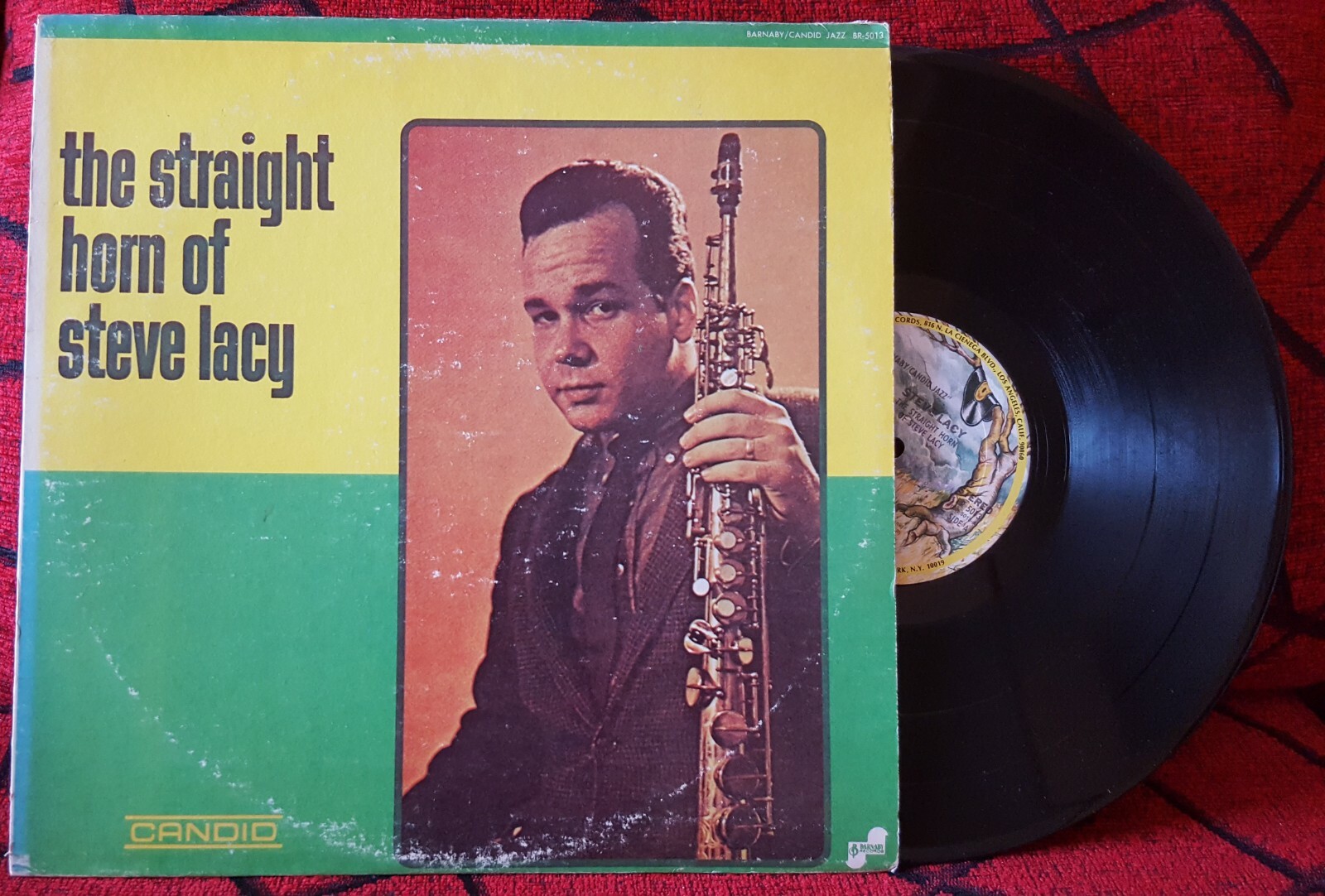STEVE LACY ** The Straight Horn Of **ORIGINAL 1977 USA LP Barnaby ...