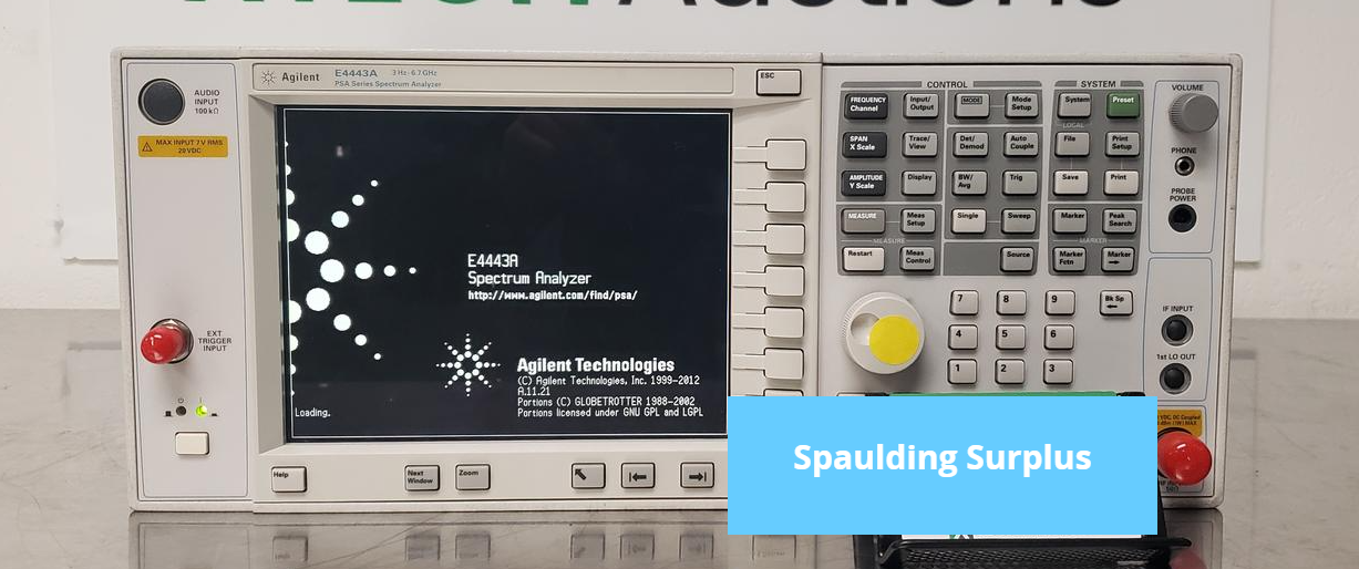 Keysight / Agilent E4443A 3Hz - 6.7GHz Spectrum Analyzer - LOADED & CAL'D W DATA | eBay