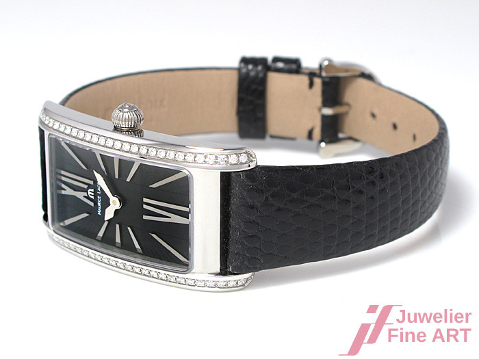 Uhr Maurice Lacroix Fabia Quarz Ref.FA2064 Edelstahl Diamanten 39x21mm ...