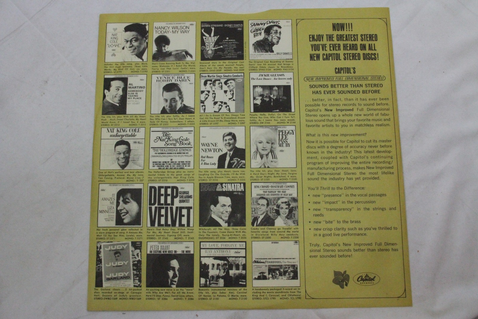 The Beatles Help Orig Capitol MONO 1965 Movie Soundtrack MAS 2386 Play ...