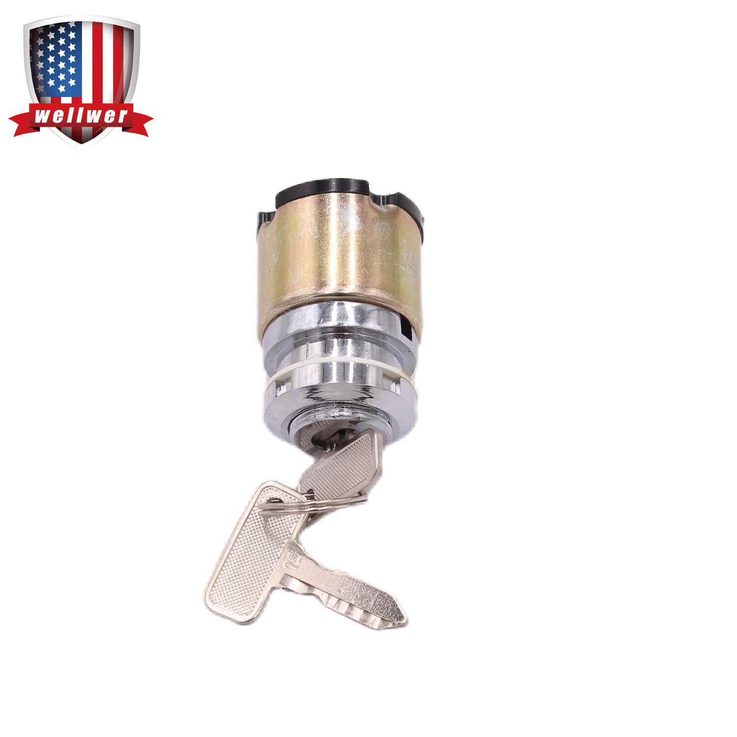 Ignition Key Switch W/2 Keys for Club Car DS Gas Golf Cart 1983-1995 ...