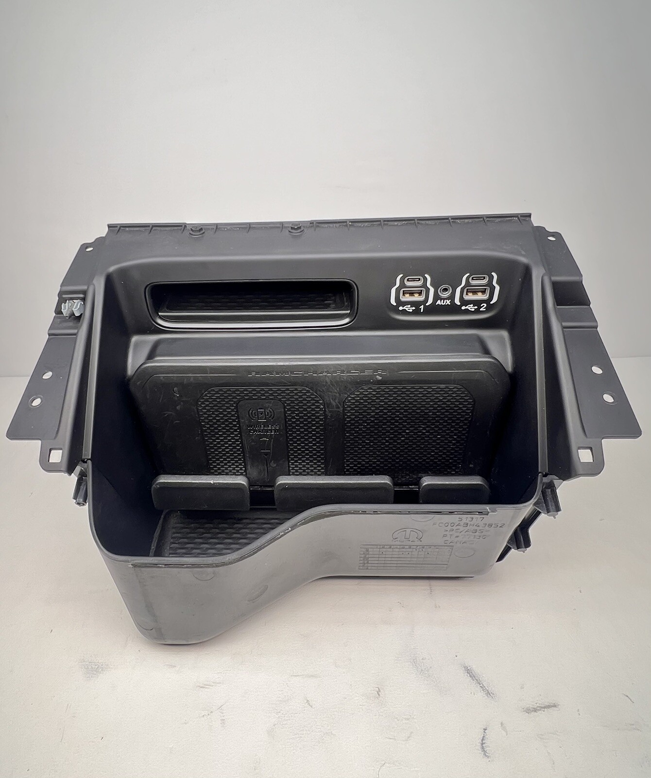 2019-2023 Dodge Ram Truck OEM Factory Center Consol Wireless Phone ...