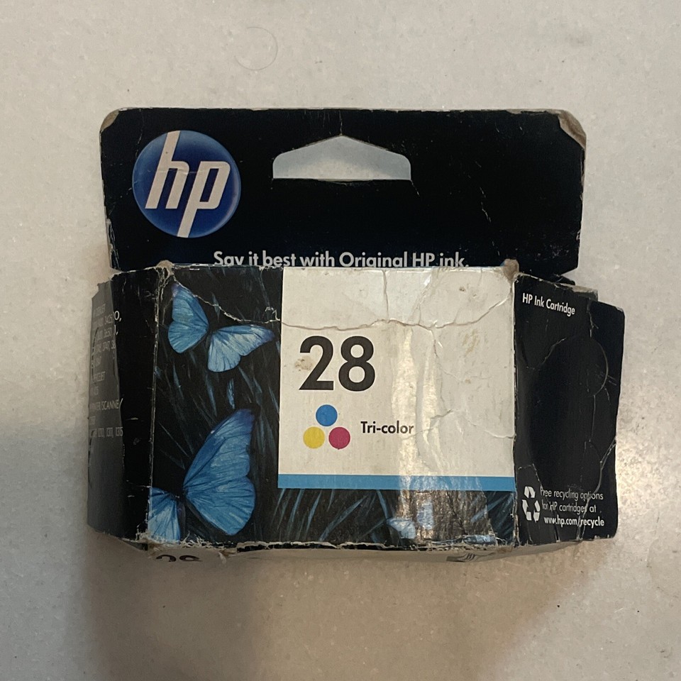 HP 28 Tri-Color Ink Cartridge for Deskjet 3320 3420 3425 3520 4110 4215 ...