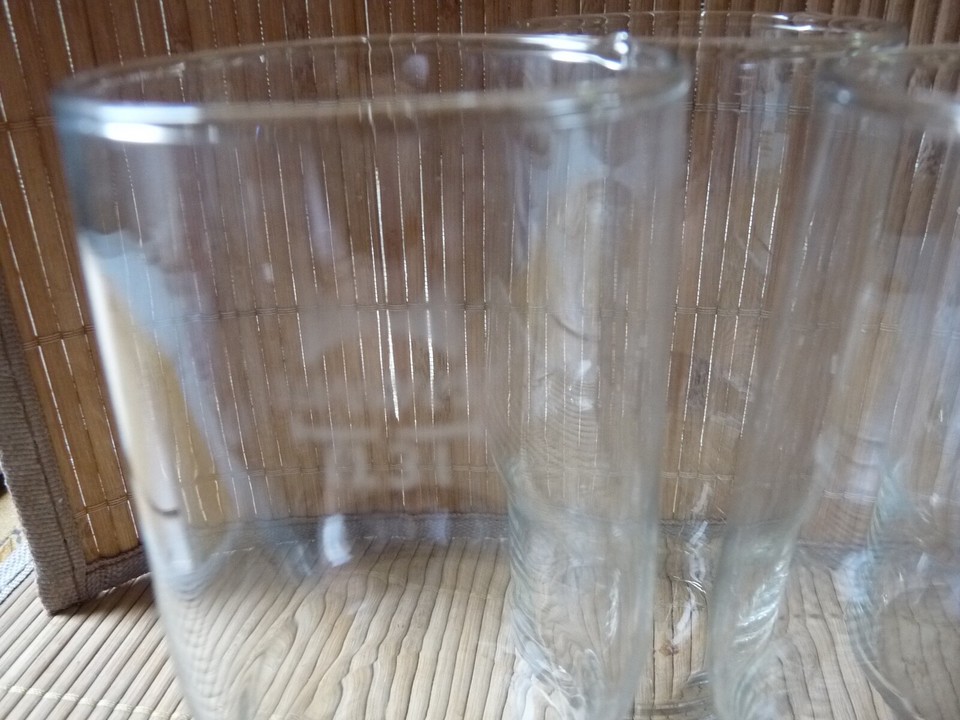 4x Superfest Glas 0,3 L DDR/GDR Bierglas Mitropa Strong Glass East ...