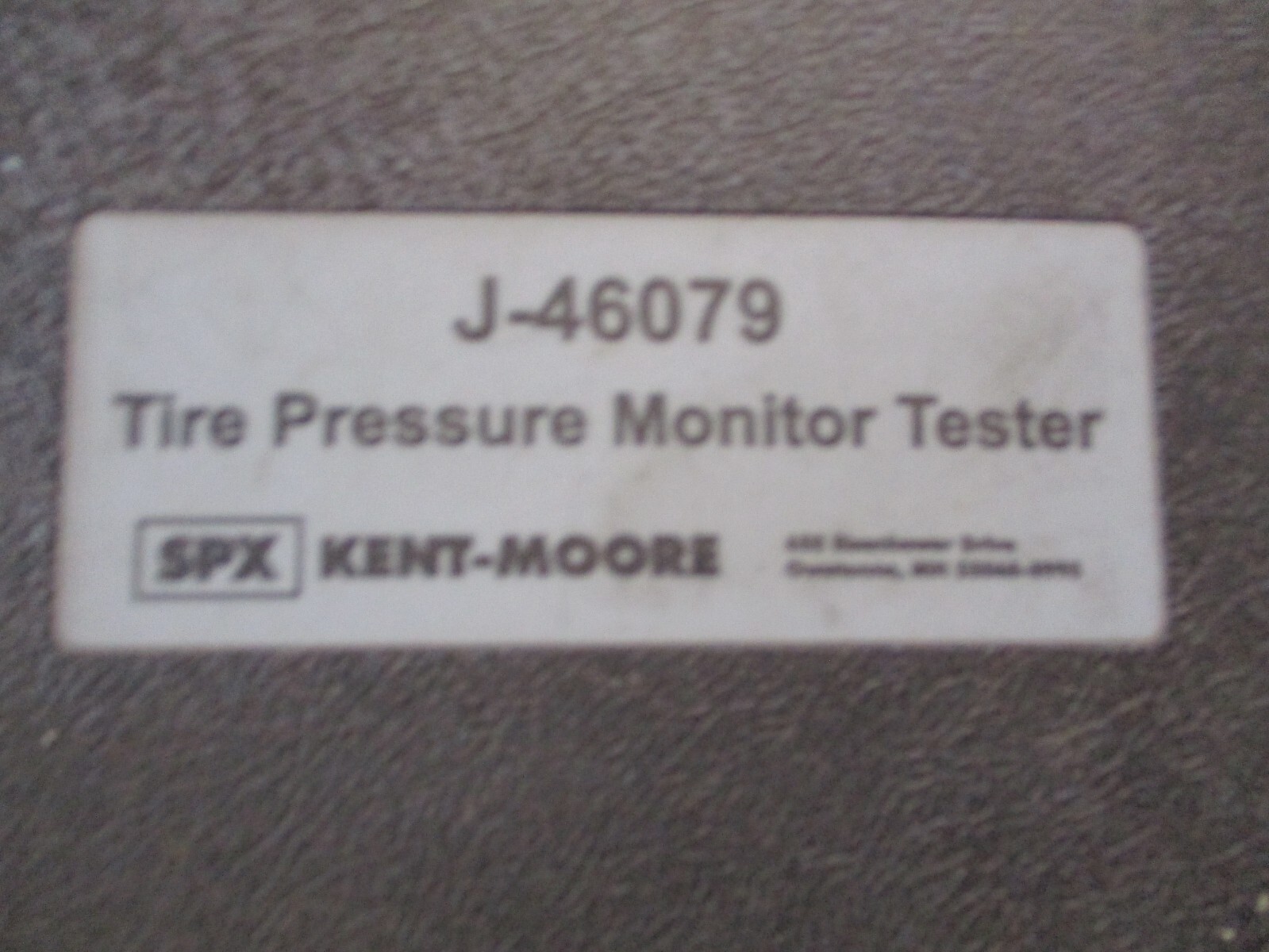KENT MOORE TOOL J-46079 TIRE PRESSURE MONITOR TESTER (PARTS ONLY) | eBay