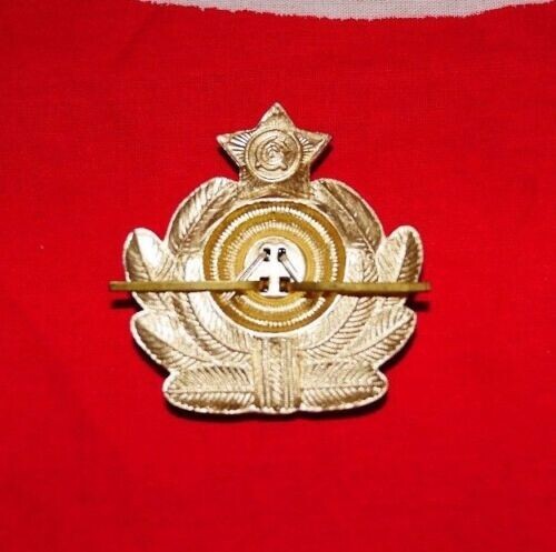 Authentic Soviet USSR Military Marine Navy Naval Force Hat Anchor Badge ...