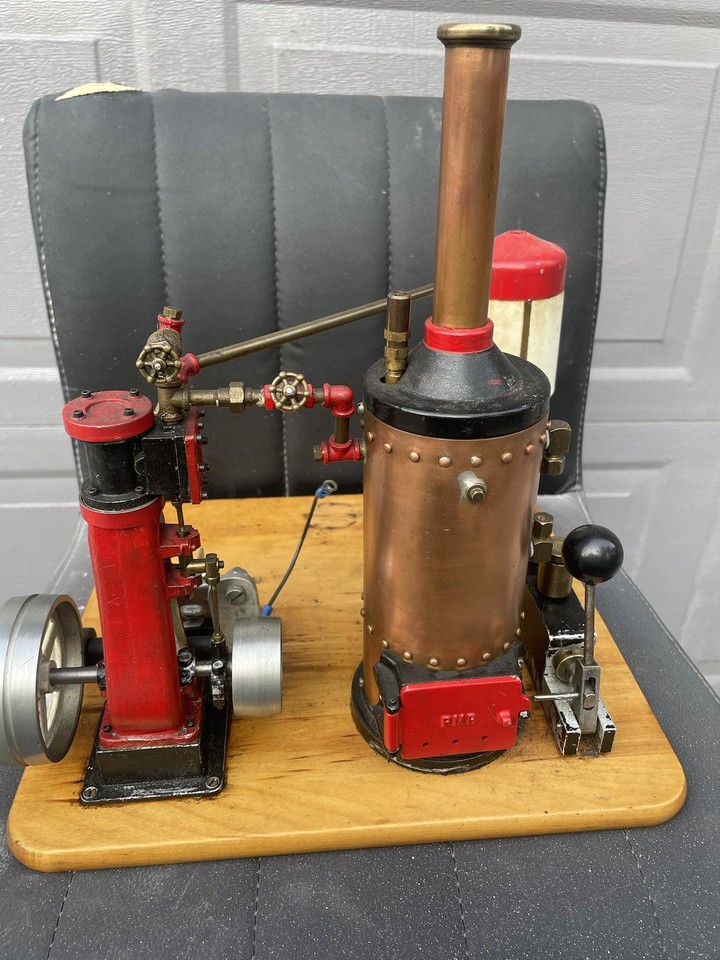 PMR Mini Steam Engine power plant generator copper | eBay