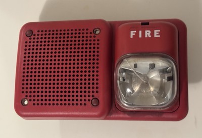 System Sensor SP2R1224MC Red Fire Alarm Speaker Strobe | eBay