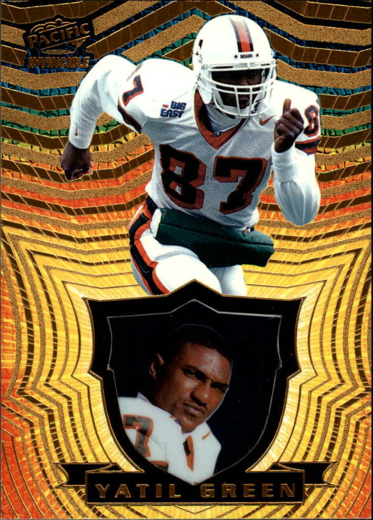 1997 Pacific Invincible - #77 Yatil Green (RC) for sale online | eBay