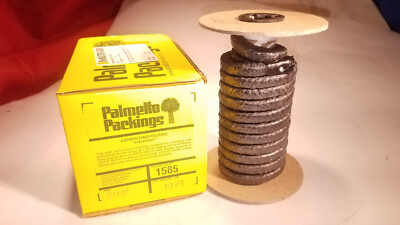 PALMETTO PACKINGS 1585 5/16" .3125" CARBON FIBER INTERWOVEN PACKING 10 ...