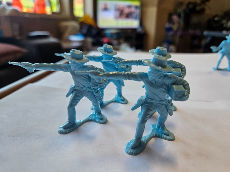 MARX Recast TV Western Character Rifleman 1/32 Scale 54mm - 62 Figures ...