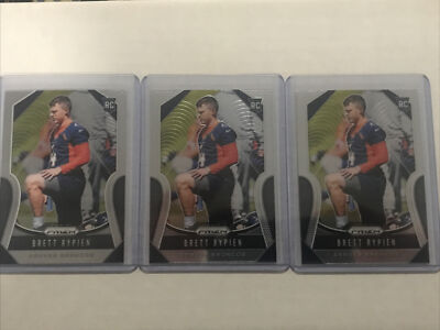 2019 Prizm Brett Rypien RC 3 Card Base Lot Broncos | eBay