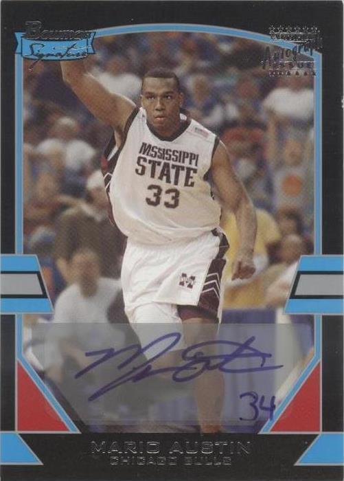 2003-04 Bowman Signature - Mario Austin #76 /1250 (AU, RC) for sale ...