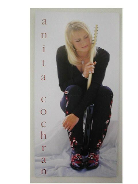 Anita Cochran Poster 2 sided Promo | eBay
