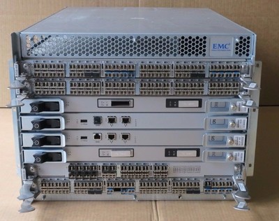 EMC ED-DCX-4S Backbone SAN Switch 100-652-565 3x FC8-48 FX8-24 2x CP8 ...