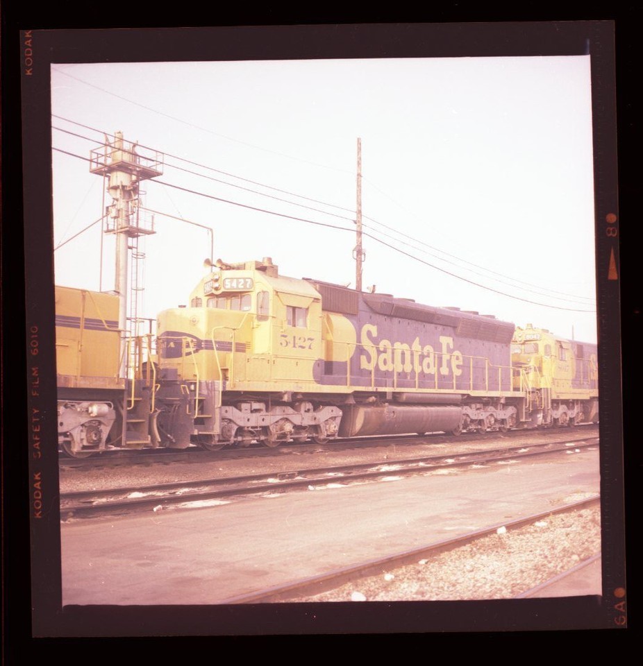 ATSF Santa Fe EMD SD45u Locomotive #5427 - Original Color Railroad ...