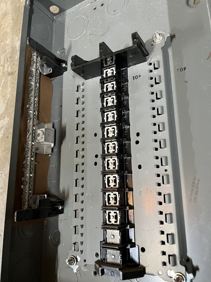 Federal Pacific Electric Panel (box) L120-40 And BUS | eBay