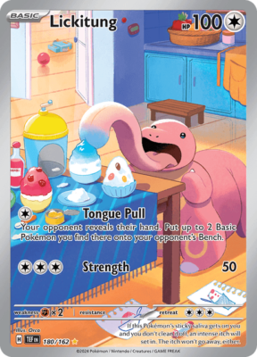 Lickitung Pokemon Card Temporal Forces