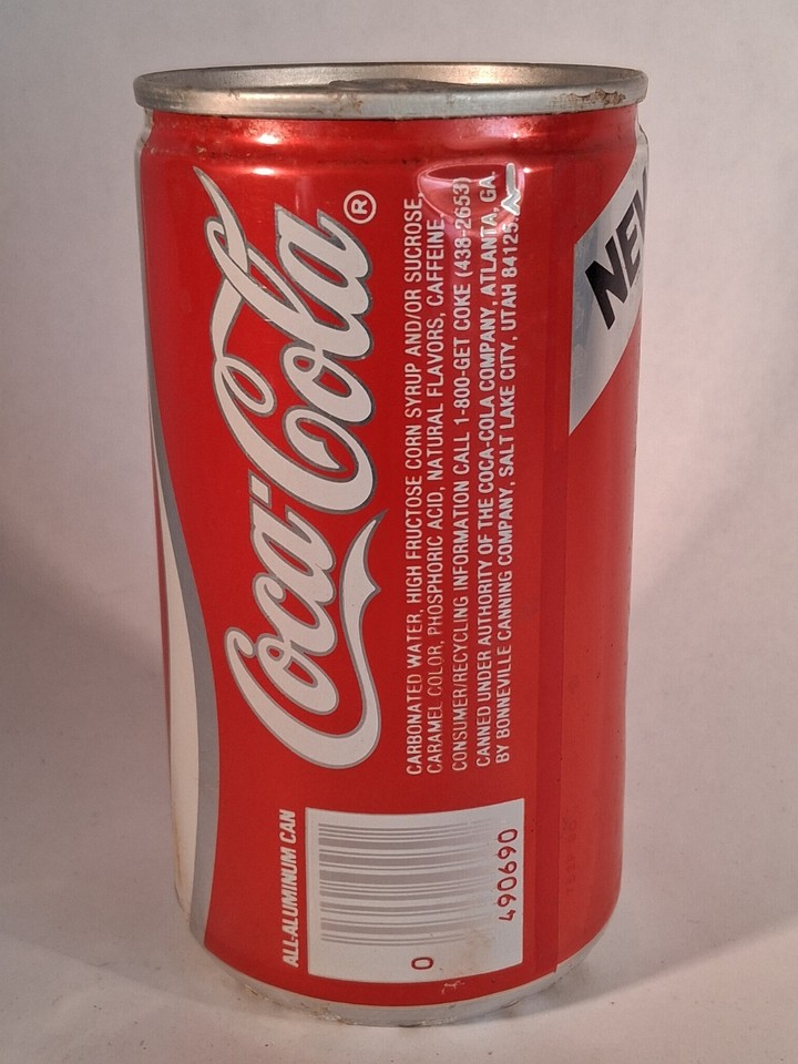 Vintage! 1985 NEW! COKE 12oz. Empty Aluminum Pull Tab Soda Can RARE | eBay