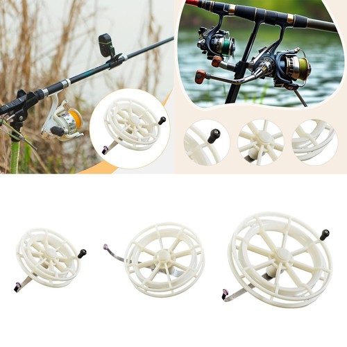Fishing Reel Hand Operated with Double Bearing Sturdy Repair Baitcaster ...