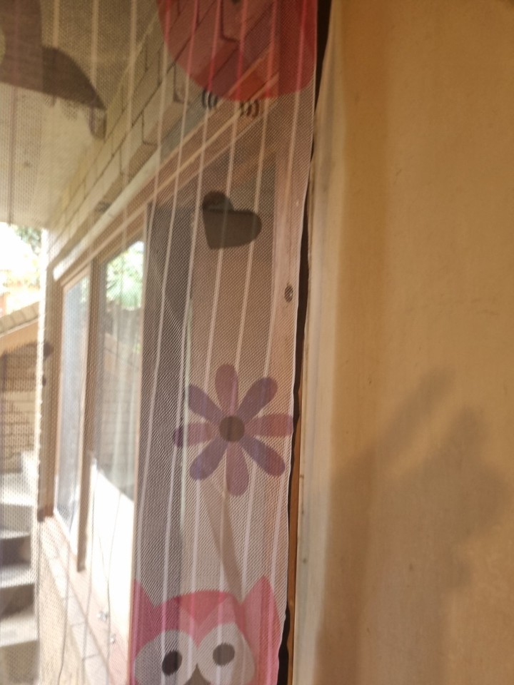 Printed Mesh Door Curtain Fly screen Insect screen Keep the Mosquitoes ...