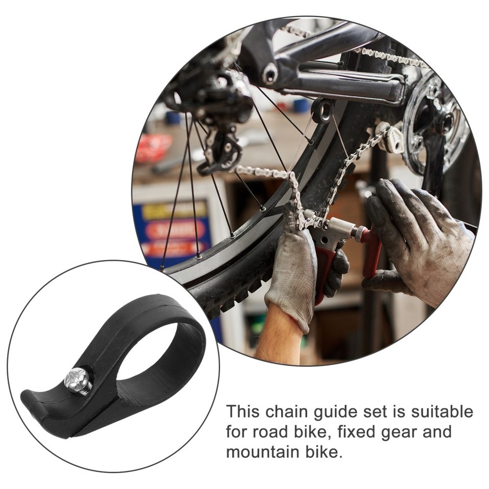 Bike Chain Guide Bicycle Protective Cover Protector Guard Chainstay | eBay