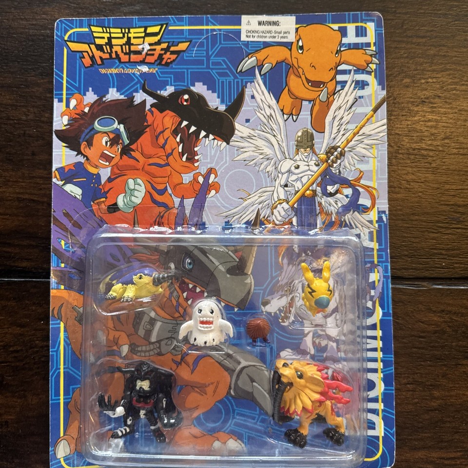 Lot Of 6 Packs Vintage Digimon Collectible Mini Figures/5 Pcs Ea. 30 ...