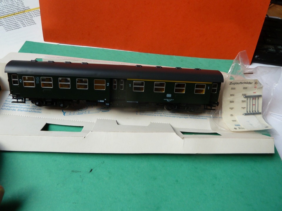 Roco 4253 Personenw. /Umbauwag. 4-achs. 1./2. Klasse, OVP, NEU, #K2 ...