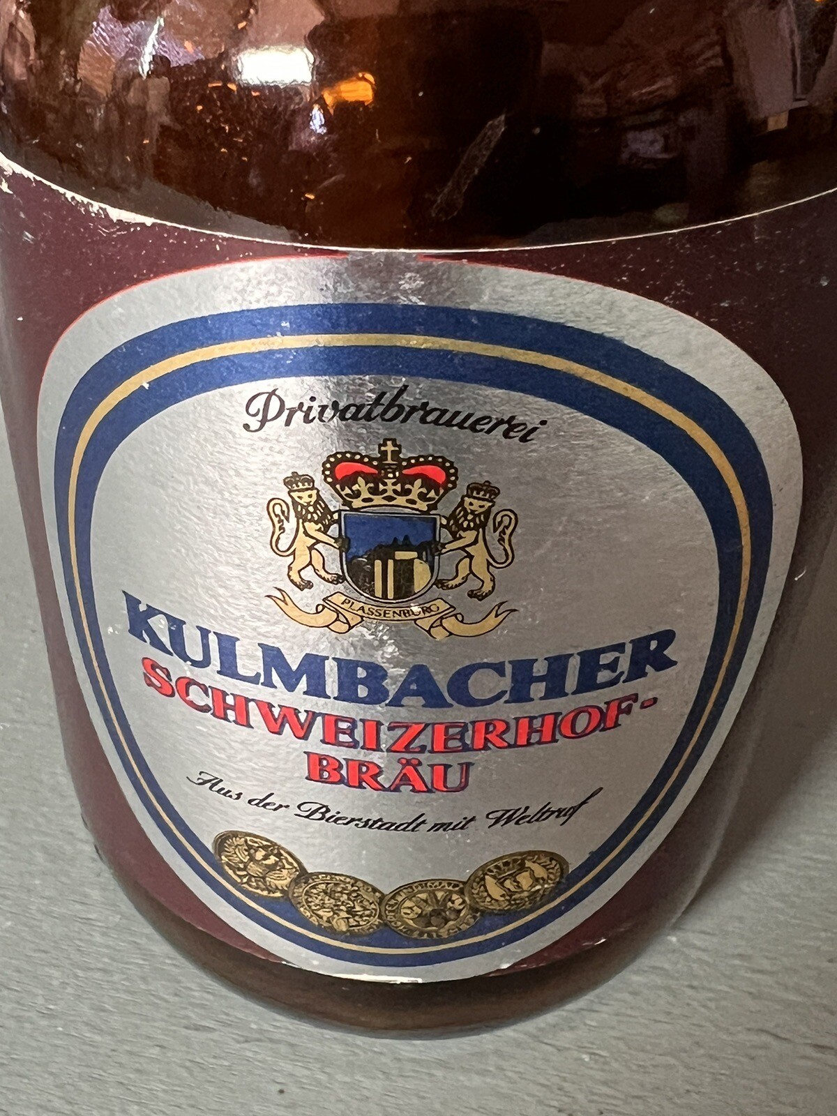 Kulmbacher Schweizerhof-Brau Empty Beer Bottle - Vintage | eBay