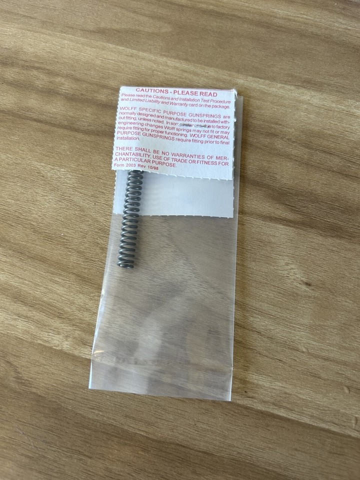 COLT 1911 Model .45 Pistols, Wolff Hammer Spring- Reduced Power 20 LB ...