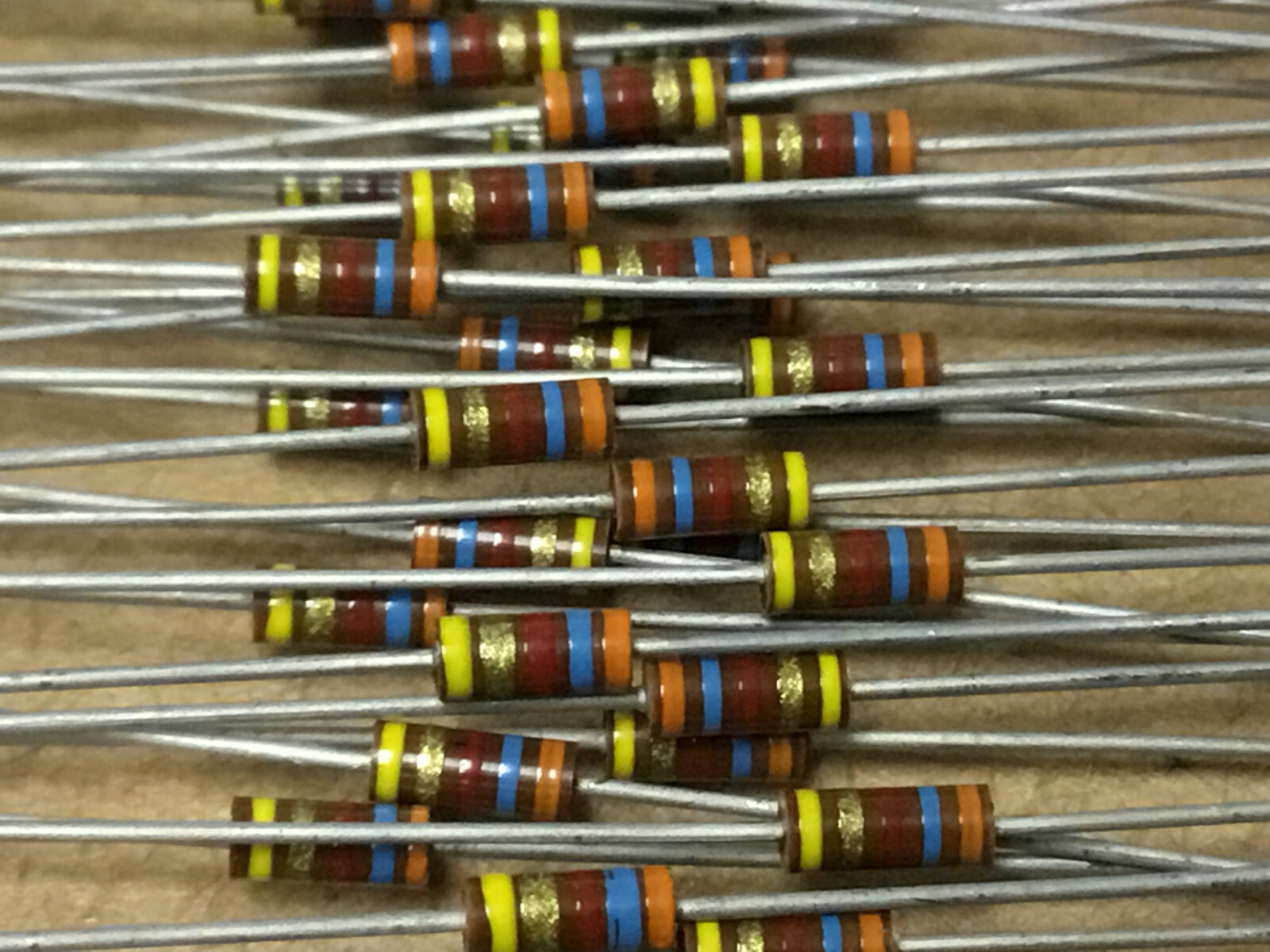 (10 PC) AB RCR05G362JS Resistor Carb Comp 1/8W 3.6K OHM 5% S-Level | eBay