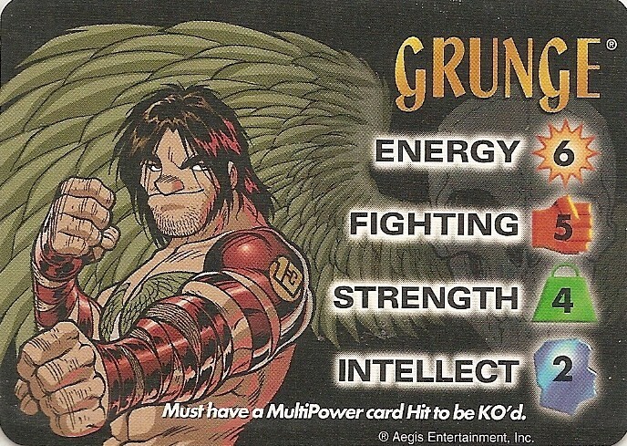 Marvel OVERPOWER Image Grunge character | eBay