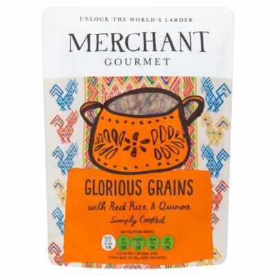 Merchant Gourmet Glorious Grains with Red Rice & Quinoa - 250g (0.55lbs ...