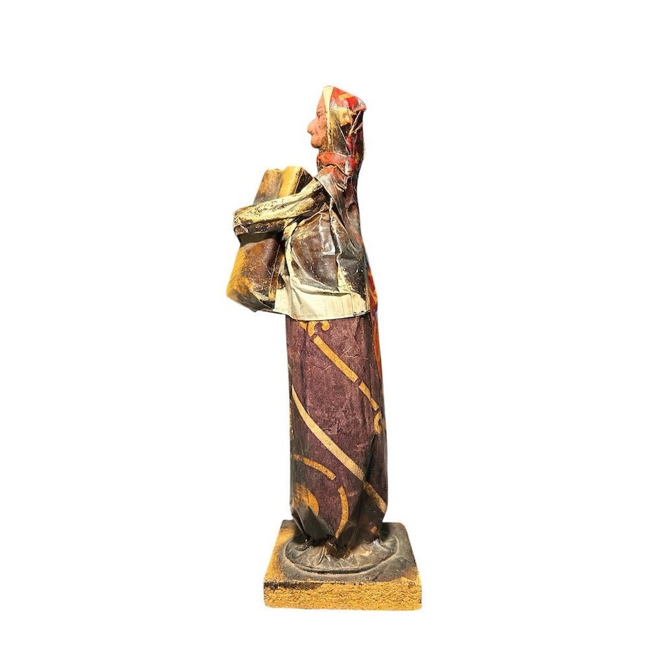 Vintage Mexican Folk Art Paper Mache Sculpture Handmade Decor | eBay