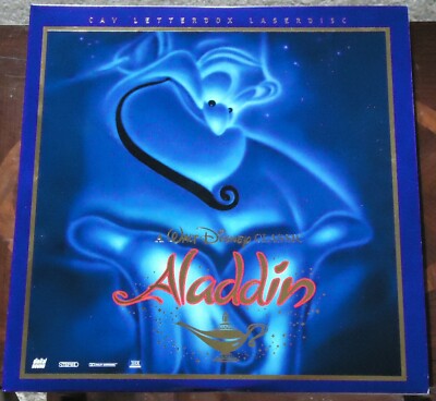 Disney's Aladdin Laser Disk no date 2 Disks | eBay