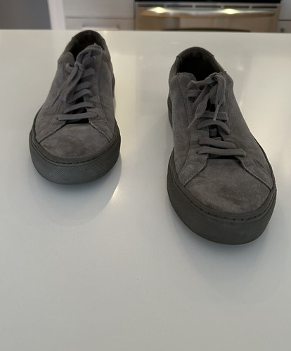 Common Projects Green Suede Achilles Low Top Men’s Sneakers Size EU 41 ...