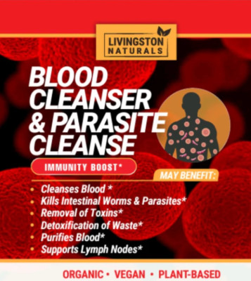 Livingston Naturals Blood Cleanser and Parasite Cleanse 16oz Organic ...