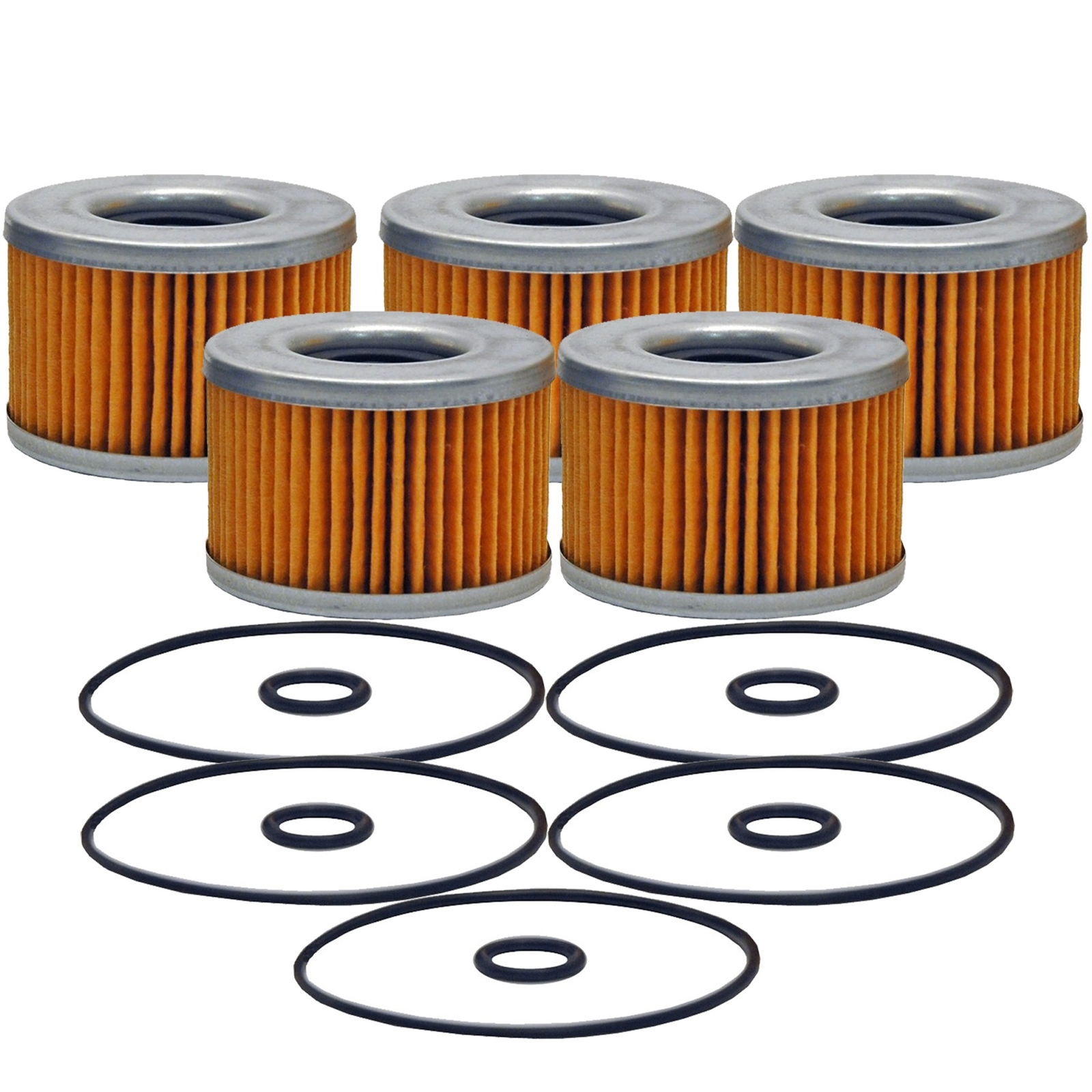 Wix Set of 5 Engine Motor Oil Filters For Honda ATVs | eBay