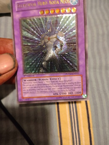 | Yugioh Elemental Hero Aqua Neos POTD-EN031 Ultimate Rare LP/PL 🔥 | | eBay