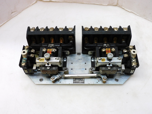 ALLEN BRADLEY BULLETIN 705 REVERSING STARTER SIZE 1 SER 535106 110VCOIL ...