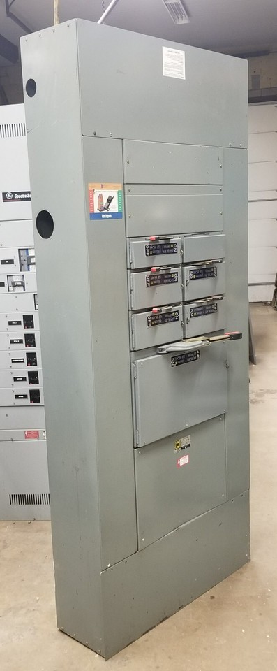 Square D QMB Series E1 3Ph 4W 208Y/120 Volt 800A 800 Amp Panelboard ...