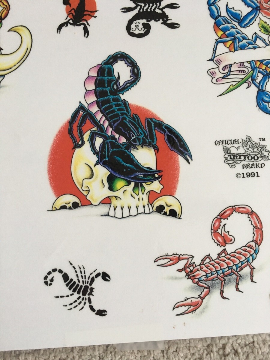 Model Scorpion Tattoos Scorpion Tattoo Stroke Traditional PNG & SVG