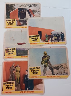 COMMANDO CODY 1955 Original RADAR MEN FROM MOON Serial Movie Lobby ...