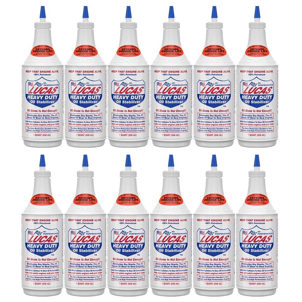 LUCAS OIL 10001 HI PERFORMANCE HEAVY DUTY OIL STABILIZER 32 OZ. BOTTLE ...
