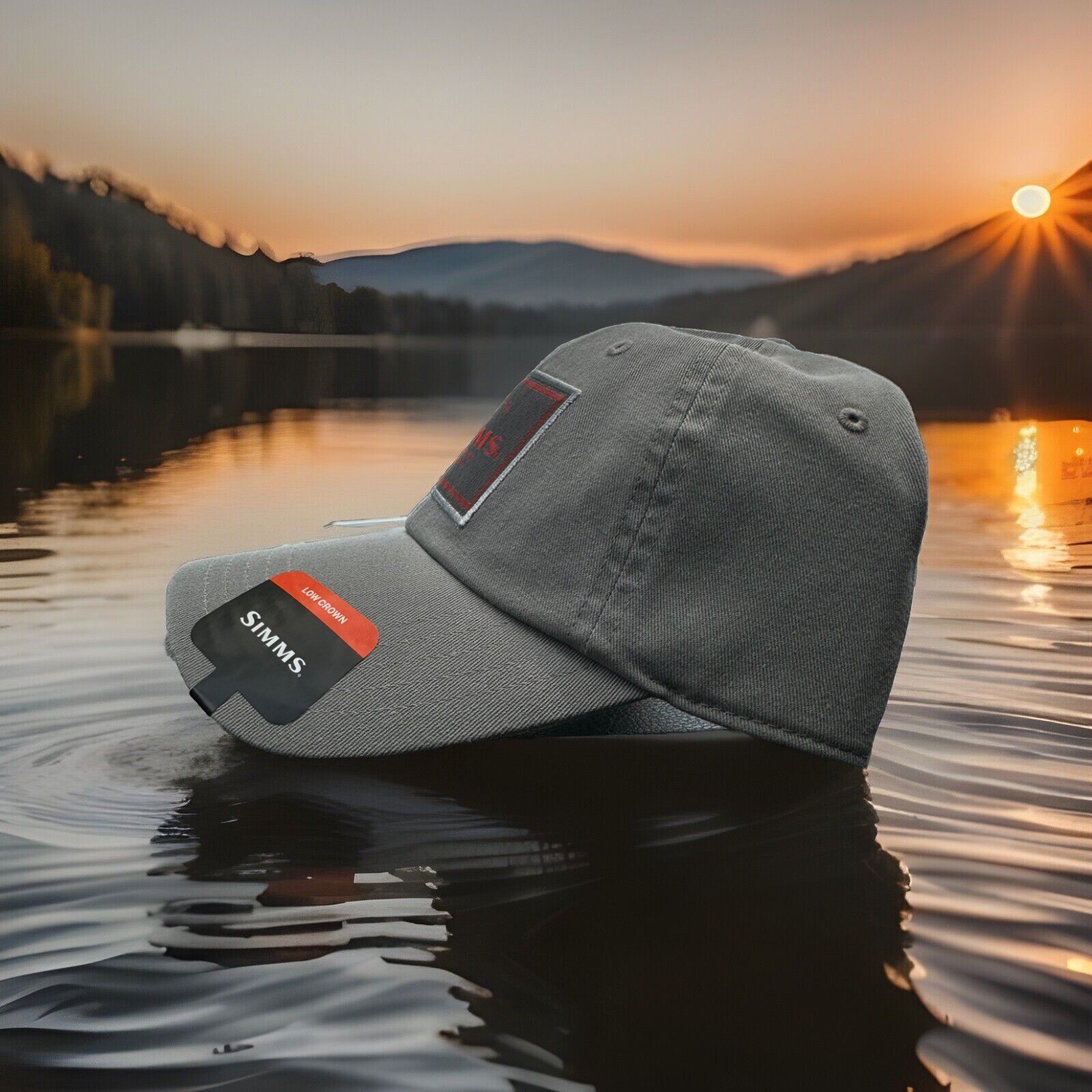 Simms Single Haul Baseball Hat-Cap Men OSFM Cinder | eBay