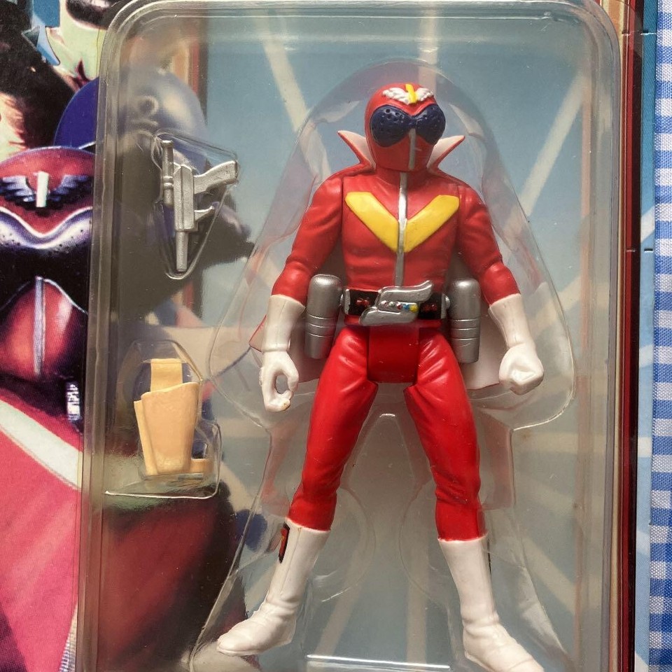 Himitsu Sentai Goranger Collect Team All Figure Set 1975 BANPRESTO ...