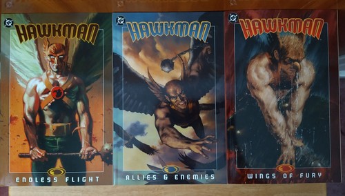Hawkman: Endless Flight & Allies And Enemies & Wings of Fury | eBay